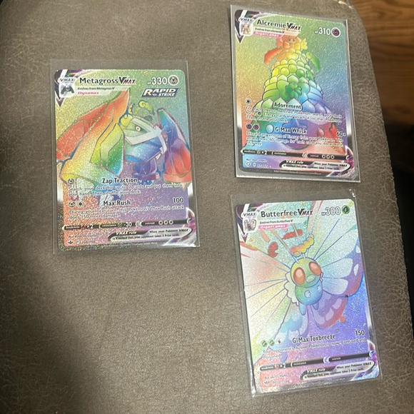 Pokemon | Other | Pokemon Cards Bundles Meagrossbutterfreealcremie Vmax ...